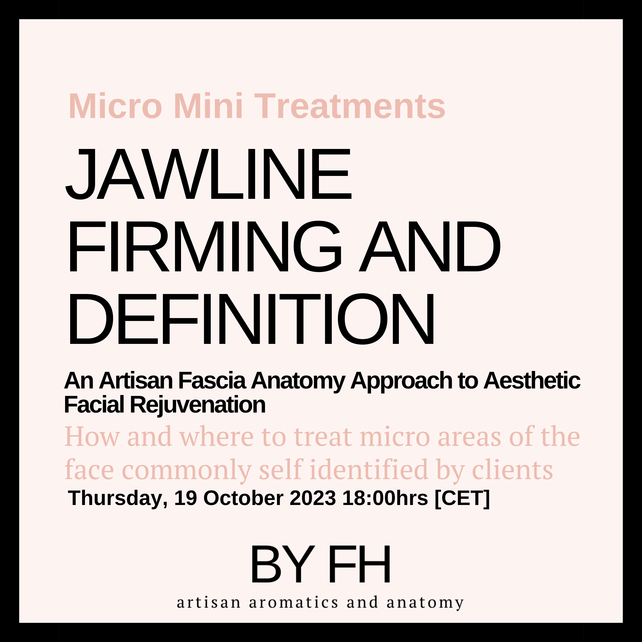 Jawline Firming and Definition Mini Micro Treatment